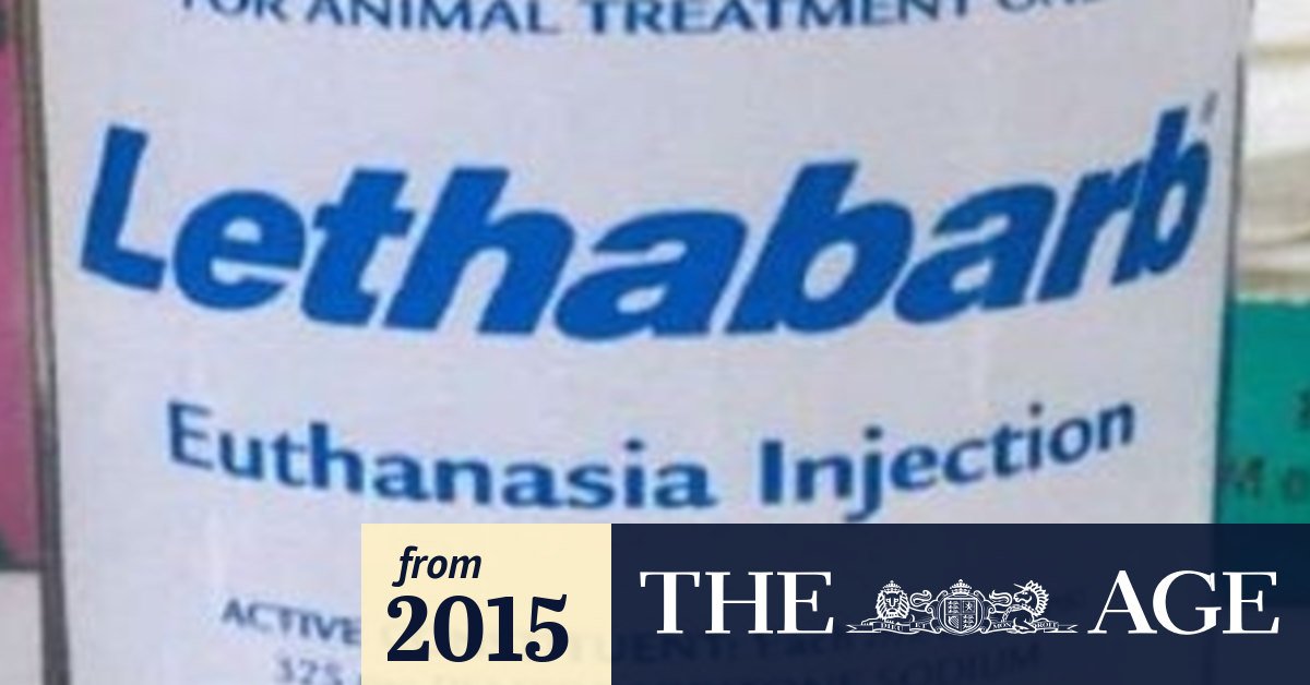Euthanasia drug 'Lethabarb' stolen from Melbourne vet clinic