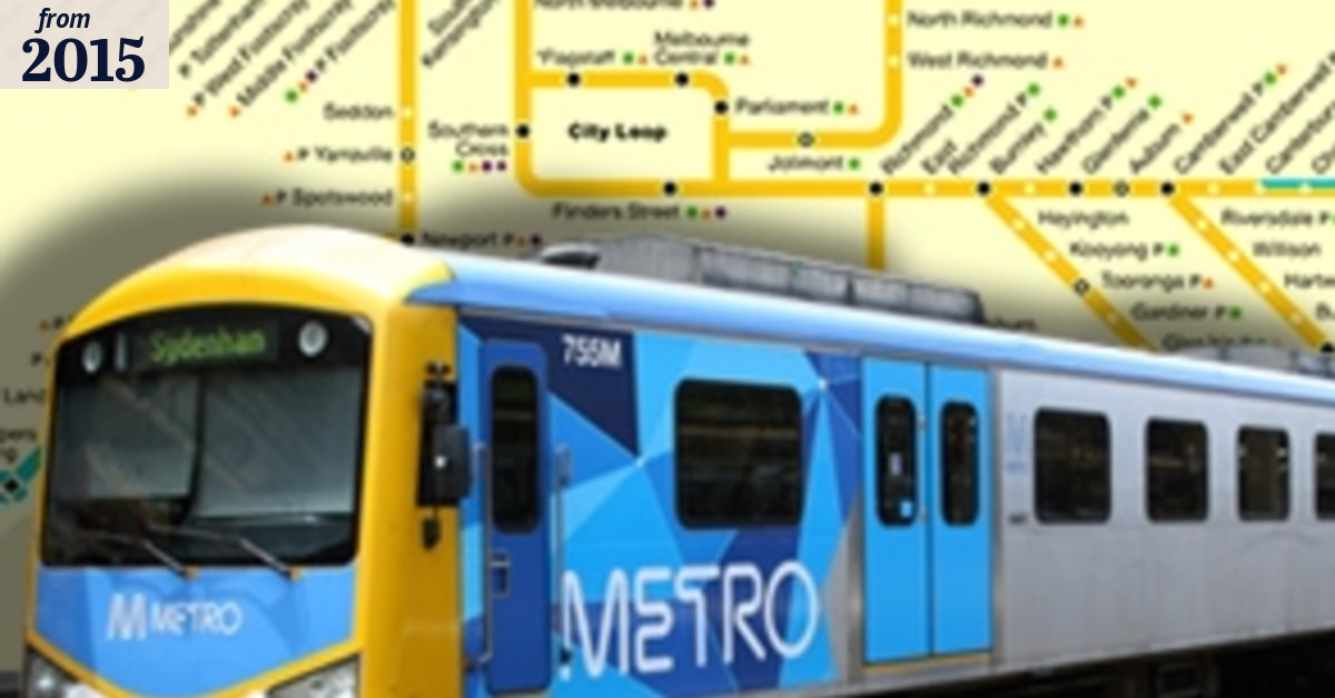 Melbourne's future train maps compared to New York, London and Paris