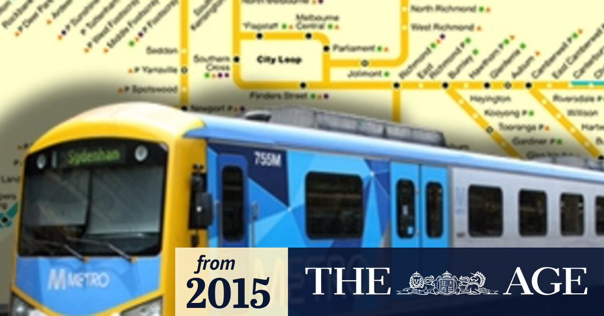 Melbourne's future train maps compared to New York, London and Paris