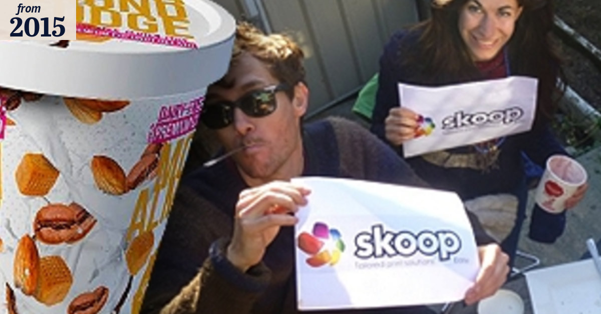 Skoop melts Freo hearts with response to mock 'complaint' about ice-cream