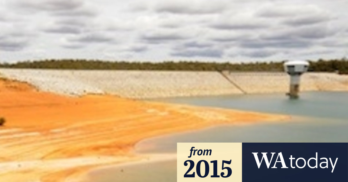 Rain run-off into Perth dams at lowest ever level