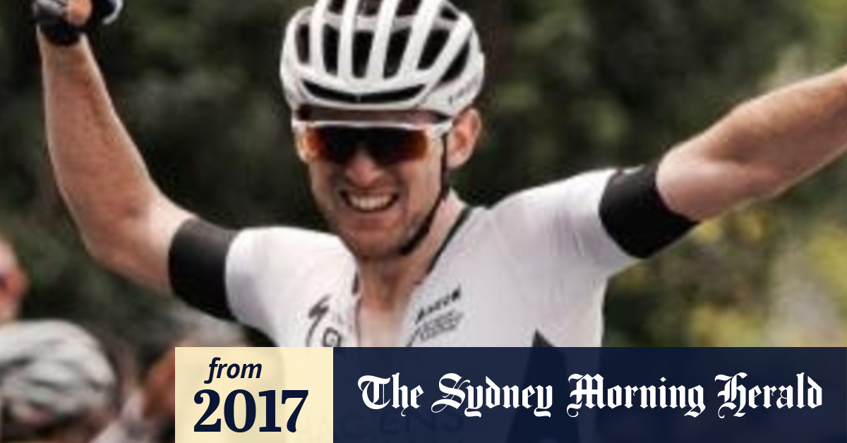 Canberra cyclist Michael Rice pays tribute to Chad Young at the ...