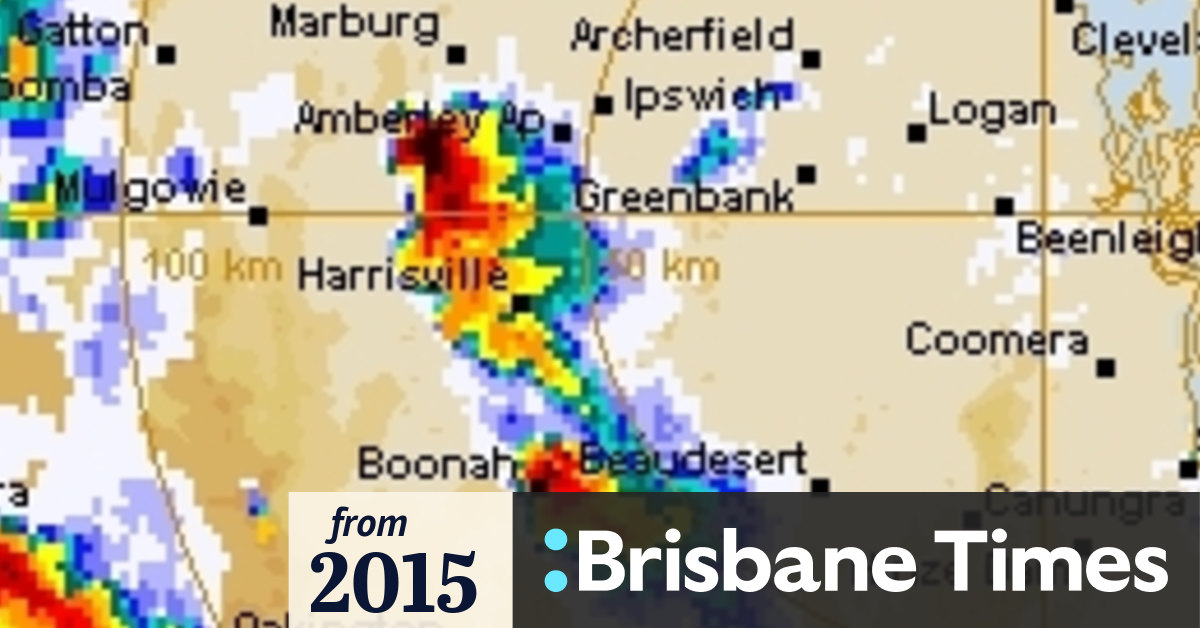 Brisbane weather: Storm front with 90km/h winds bears down on Brisbane