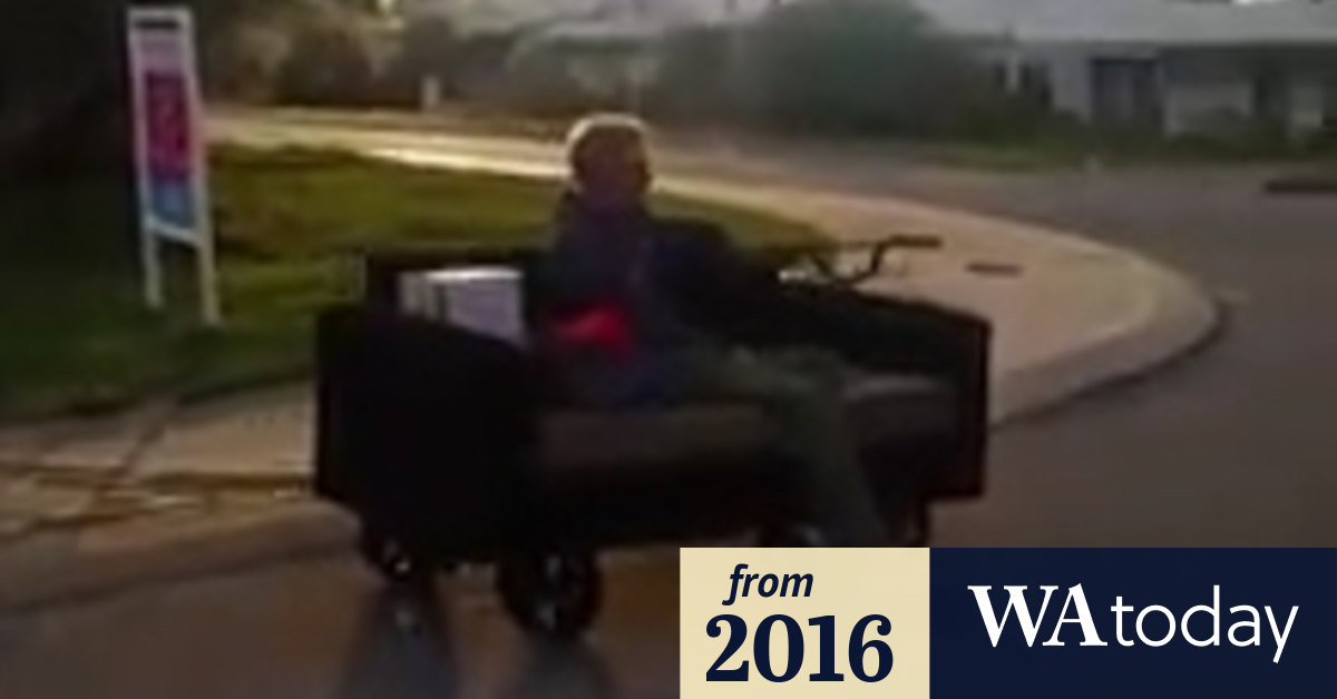 Is this motorised couch driver Perth's ultimate La-Z-Boy?