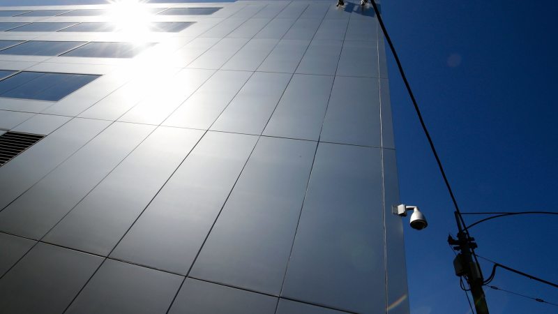 Department investigating flammable cladding work in a tower made from ...