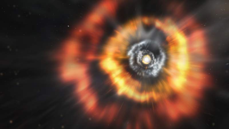 Astronomers shocked by massive supernova that keeps exploding for more ...