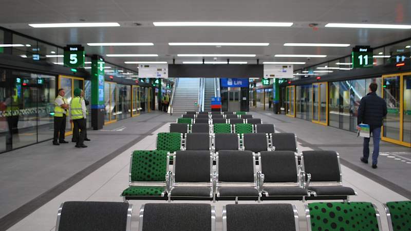 Perth's 'revolutionary' new $217m underground busport officially opens