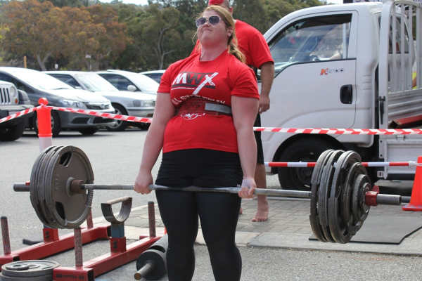 Australia's strongest woman lifting support for RSPCA