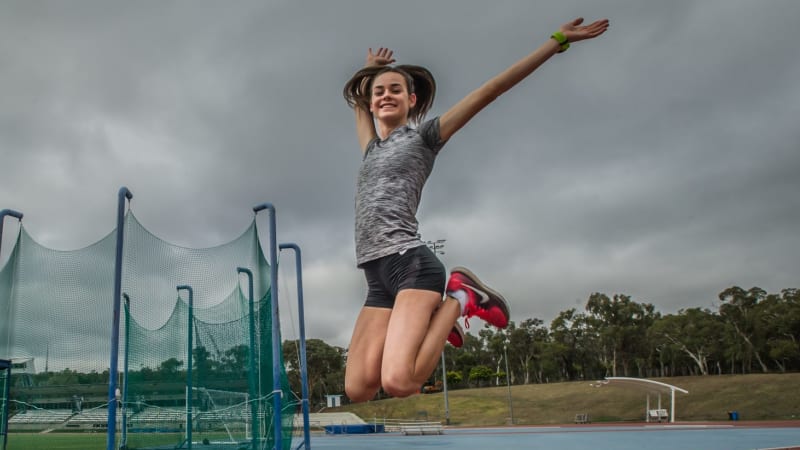 Canberra 16-year-old Keely Small puts school on hold for Commonwealth ...