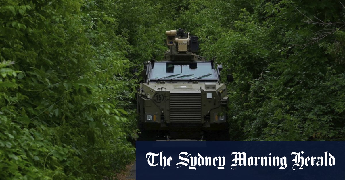 Australian Bushmasters in Ukraine