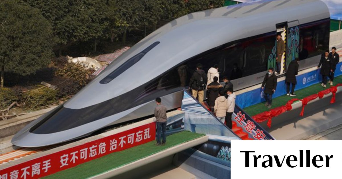 World's fastest train: China unveils 620 km/h maglev prototype