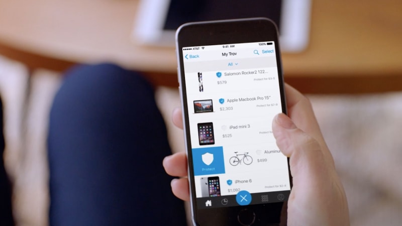 On-demand insurance: Trov app for iPhone coverage taps into InsurTech ...