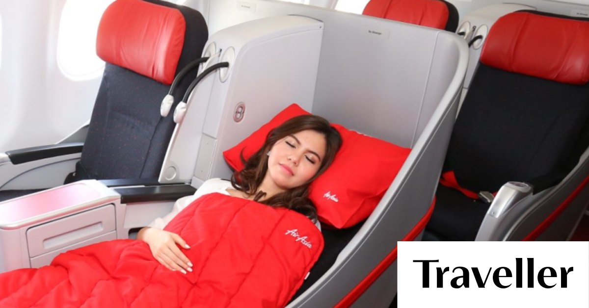 AirAsia X flatbed seat review: Lie down for the price of premium economy