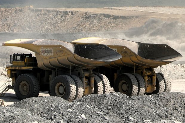 Mining slump hits hardest in the middle