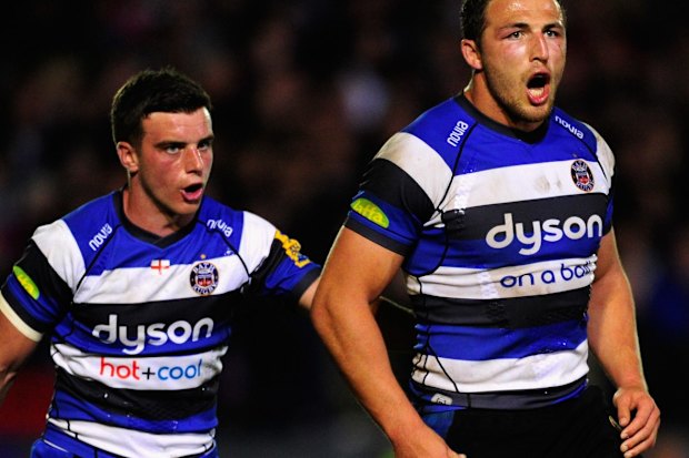 Sam Burgess named man of the match for Bath