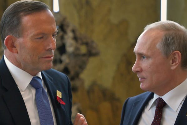 Flight MH17: Tony Abbott confronts Vladimir Putin at APEC summit