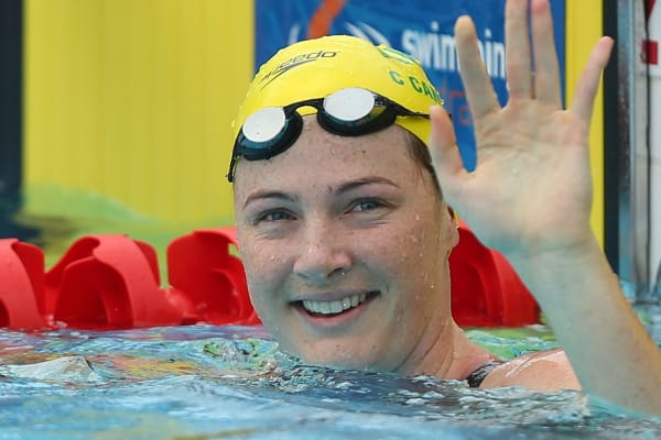 Cate Campbell named swimmer of the year