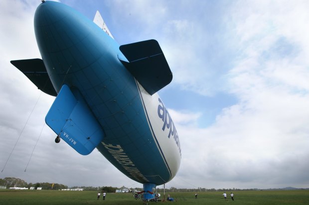 Blimp my ride: aboard the only helium airship in the southern hemisphere