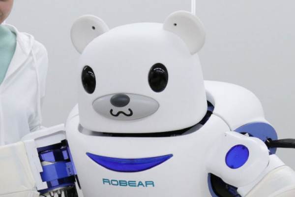 Japan’s Robear: a future caregiver with the strength of a robot and the ...