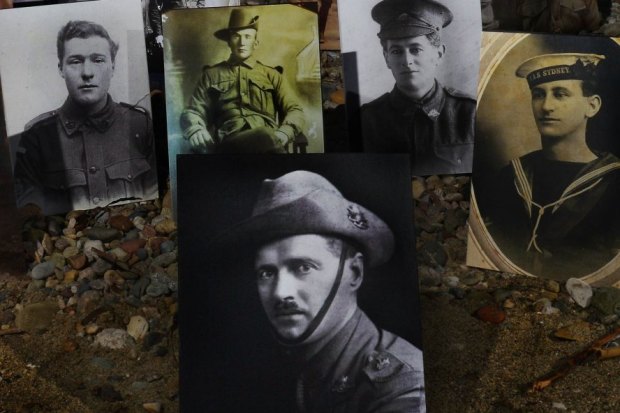 Anzac 100: The faces of the men who fought at Gallipoli