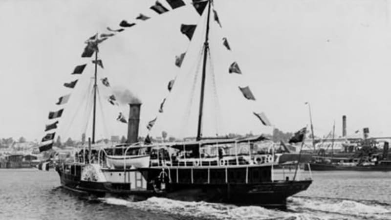 This Queensland paddle steamer was key to the birth of the nation