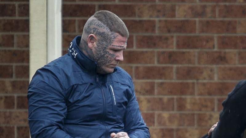 Senior Mongol bikie gang member Shane Middleton, fiancee and brother ...