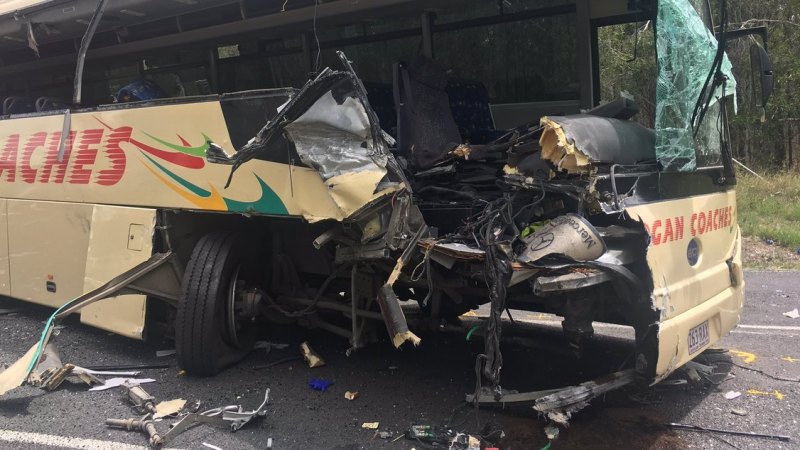 Queensland bus driver dies two days after crash