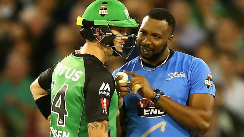 Stroppy Kevin Pietersen in strapping spat with BBL umpires as Stars ...
