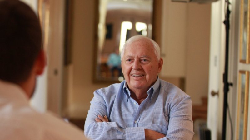 Alan Bond reveals secrets of success in one of his last interviews