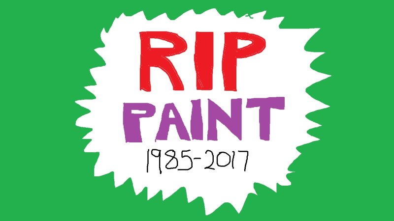 RIP MS Paint: iconic doodling program to be retired this year