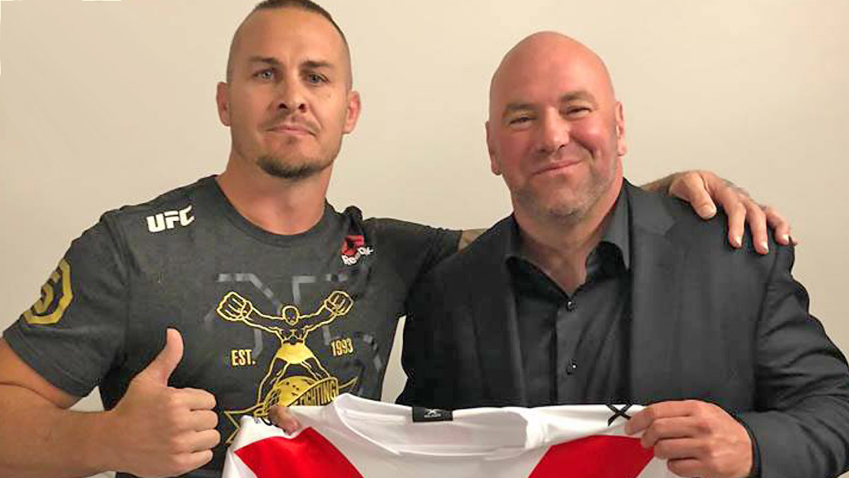 UFC news: Matt Cooper backed by Dana White for Paul Gallen MMA fight ...