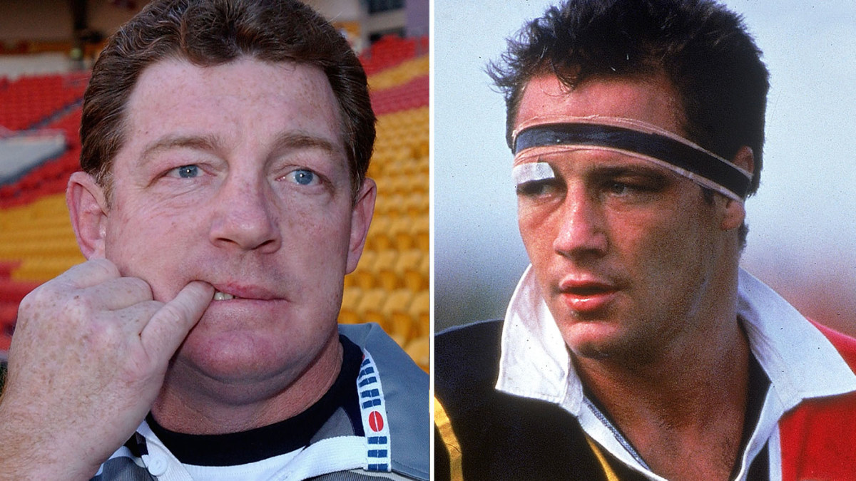 NRL: Moment Mark Geyer nearly punched Phil Gould | Nine.com.au
