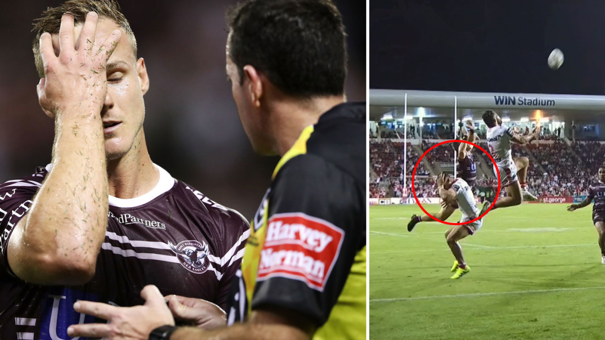 NRL: Touch judge dropped after Manly Sea Eagles escort error