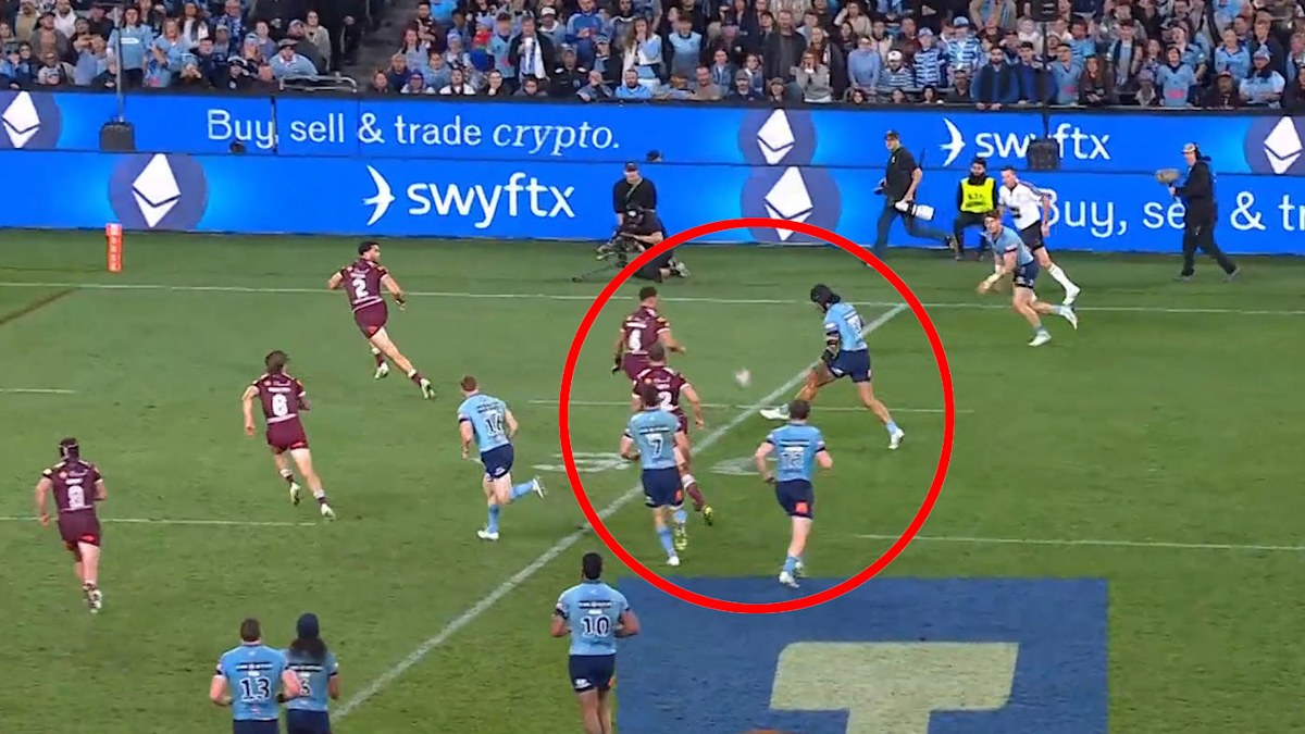 State of Origin 3 2025: Horrible chase after Stephen Crichton kick 'was ...