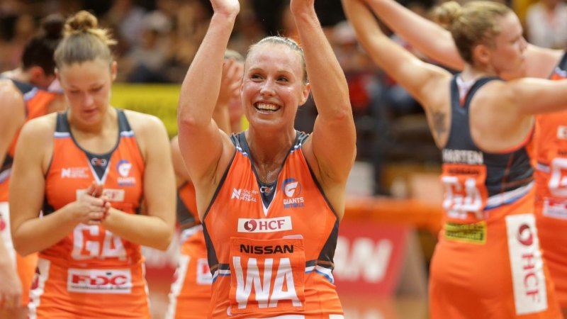 Super Netball ladder leaders Giants face Adelaide Thunderbirds at AIS Arena
