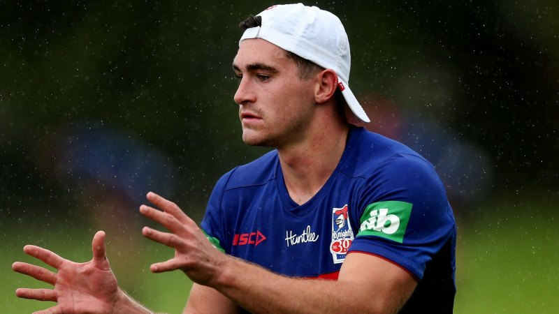 Connor Watson excited by Mitchell Pearce halves combination at Knights