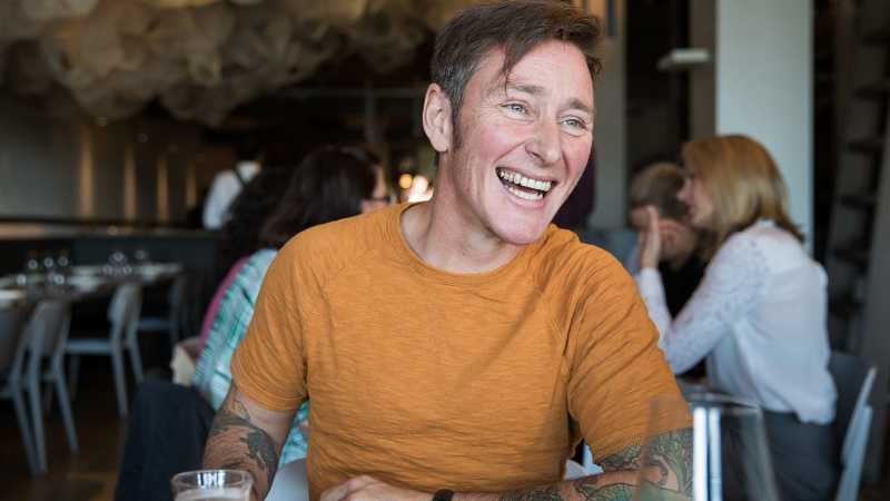 Lunch with Eddie Ayres