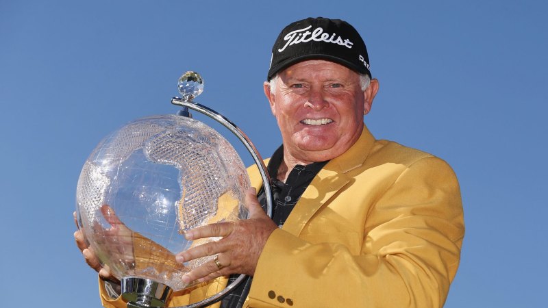 Peter Senior back on golf course for Canberra's biggest week of tournaments