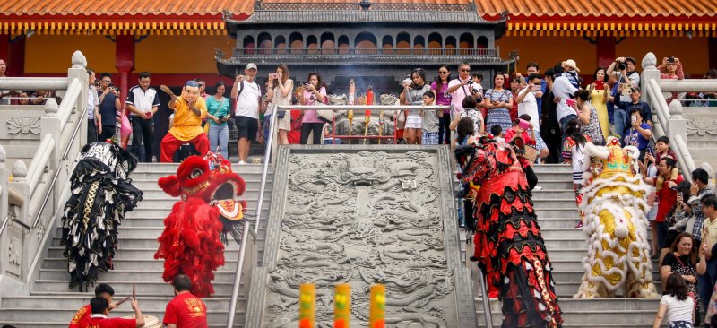 Year of the Monkey launched with a bang at Springvale Buddhist temple