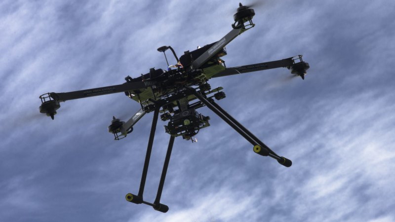 What are commercial drones being used for?
