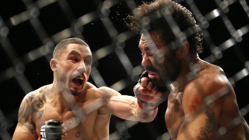 Heart, determination give Whittaker UFC victory