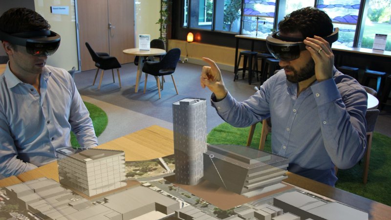 Augmented reality brings revitalised city centre into focus