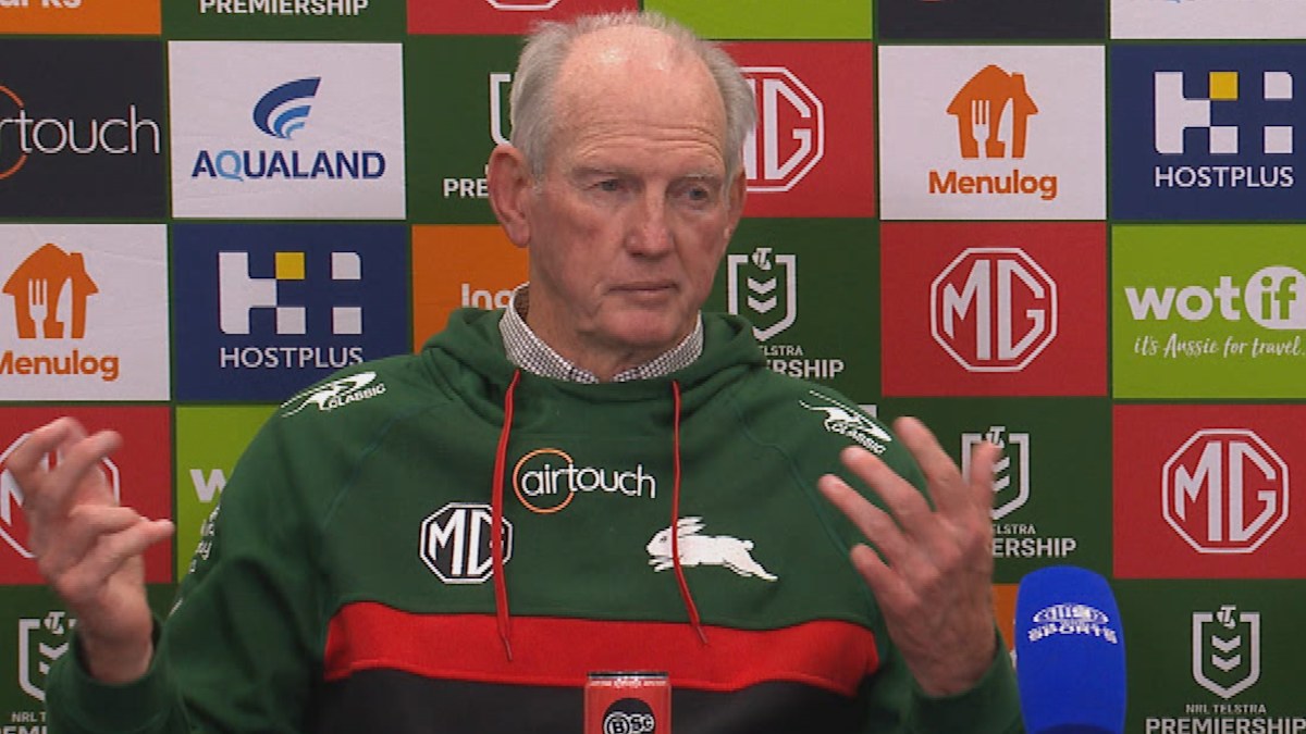 NRL news 2025 | Wayne Bennett press conference; South Sydney Rabbitohs ...