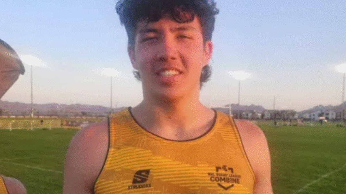 NRL news 2025: Las Vegas combine winner Marcus D'Acre signs with ...