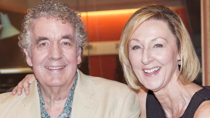 Two of us: Peter Stubbs and Diane Dunleavy