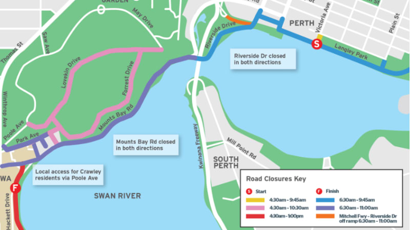 Road closures start early for Sunday's Swan River Run