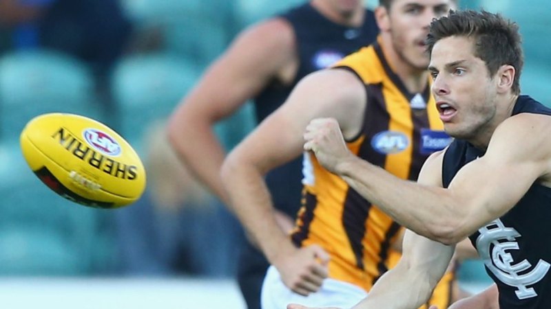 Former Carlton midfielder Jason Tutt eyeing delisted free agency period ...