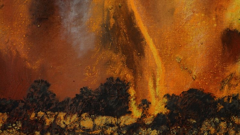 Mandy Martin's 'A change in the weather' has a powerful message