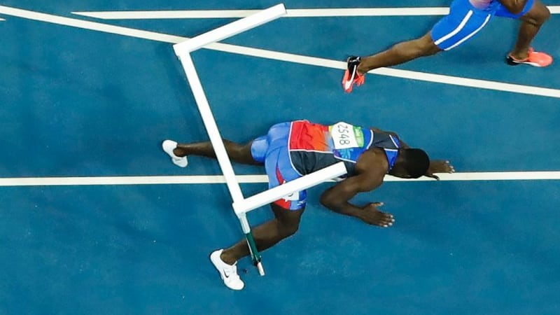 Haiti hurdler Jeffrey Julmis draws huge cheers at Rio Olympics after ...