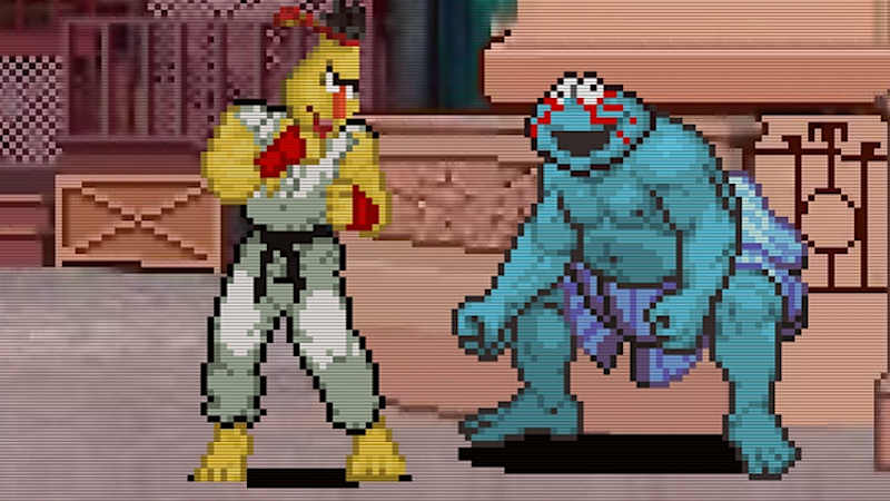 Sesame Street Fighter is today's best time waster